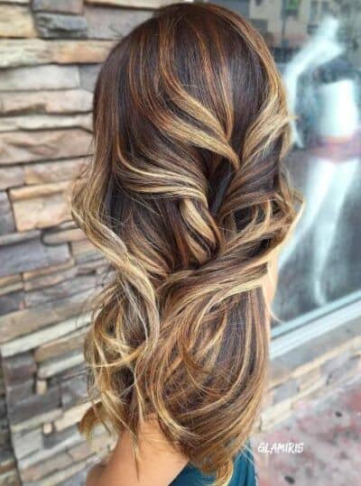Mechas Ojo de Tigre o Tiger Eye - tendencias en mechas